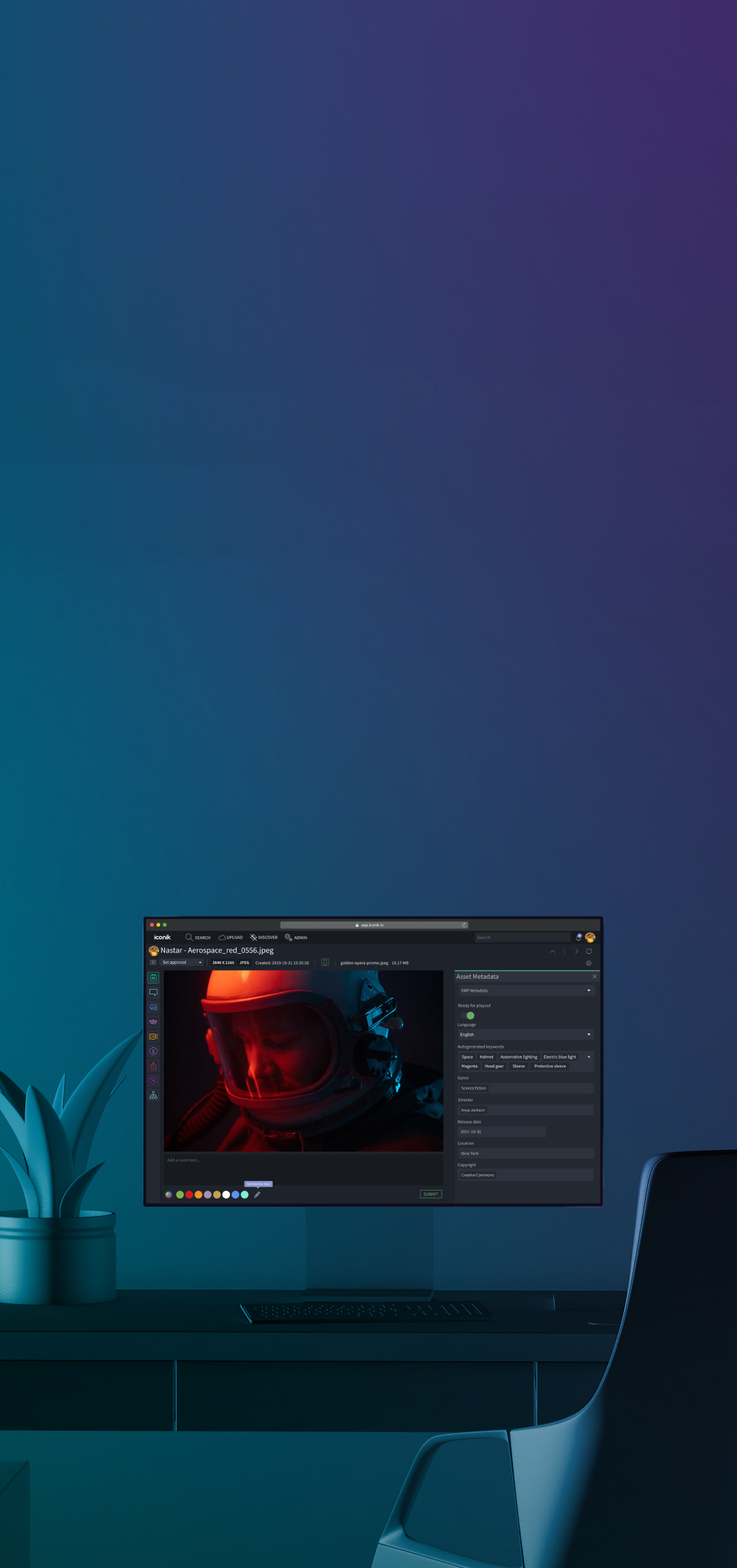 Iconik Cloud Media Management And Collaboration